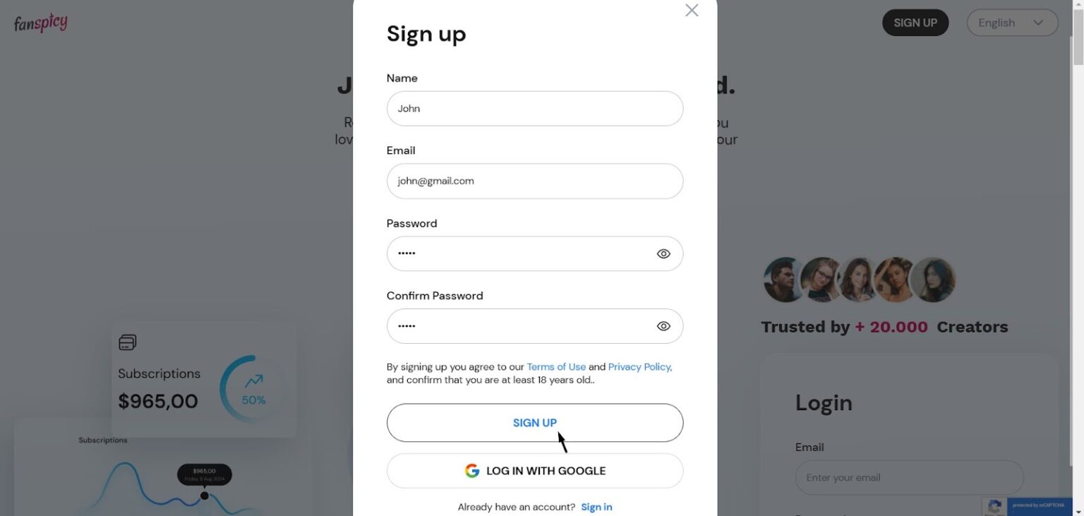 FanSpicy Registration – Simple and Fast Guide
